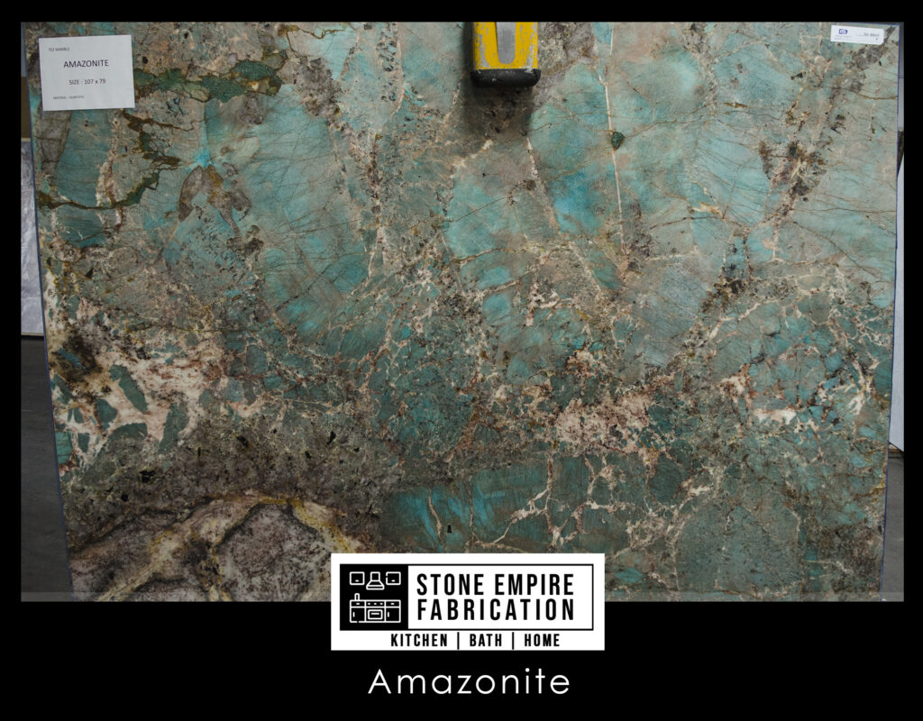 Amazonite - Stone Empire Fabrication